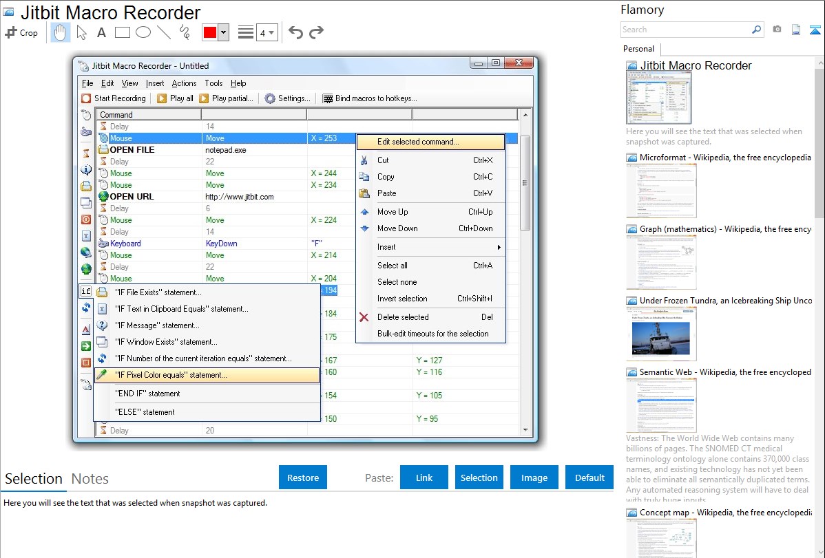 Jitbit Macro Recorder Integration With Flamory